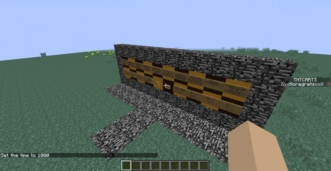 Fill That Cart! Minecraft Map