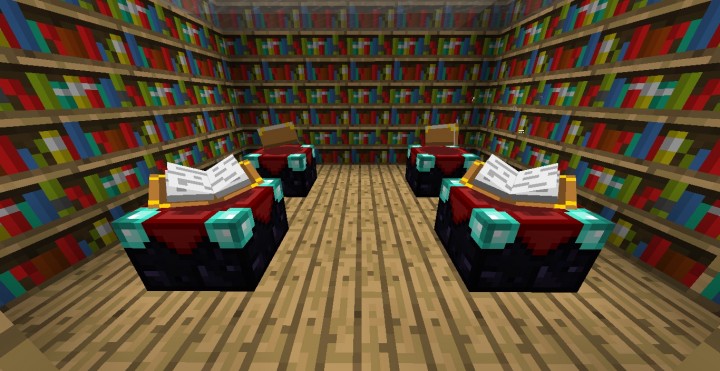 Library For Enchantments! Minecraft Map