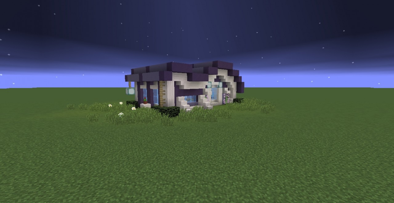 Small Futuristic House {Pop Reel} Minecraft Map