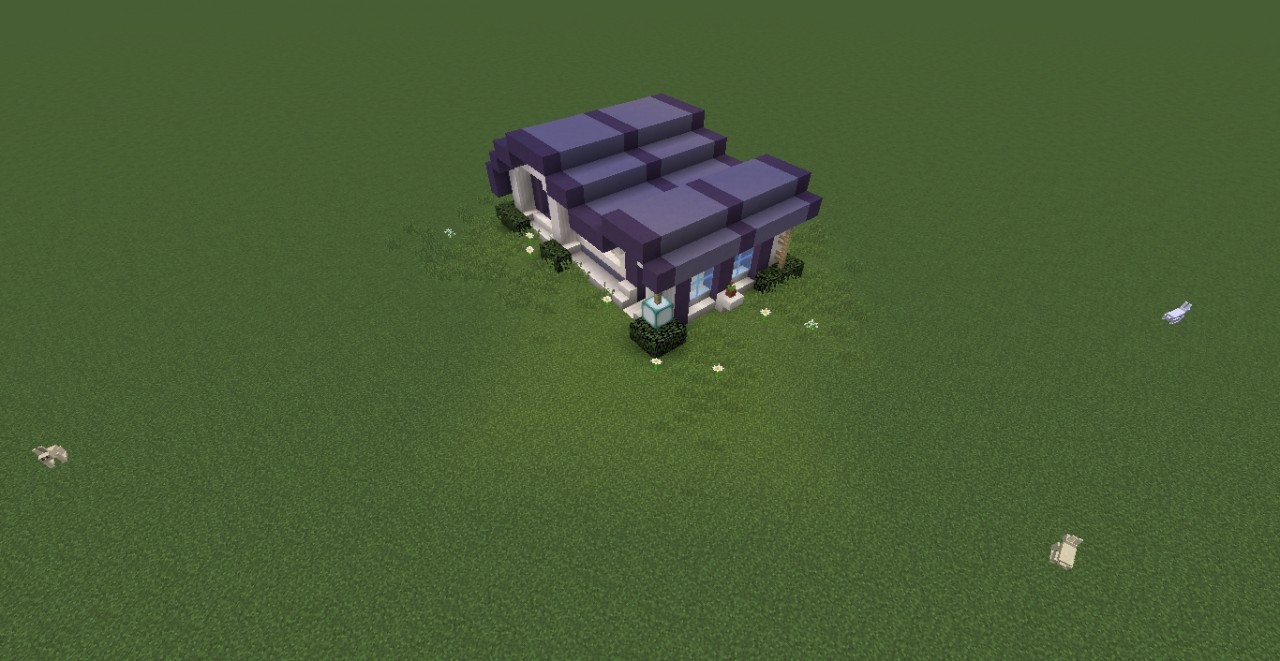 Small Futuristic House {Pop Reel} Minecraft Map