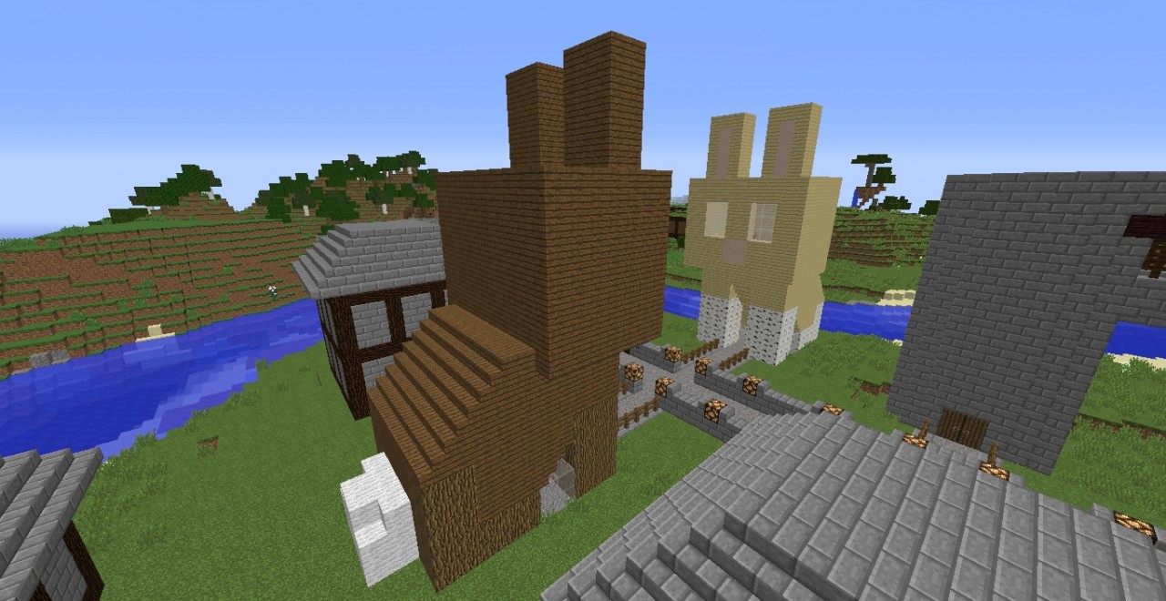 Bunny House Minecraft Map