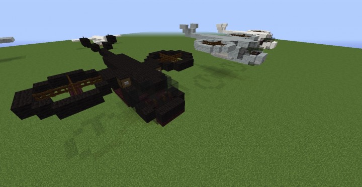 Avatar Helicopter Minecraft Map