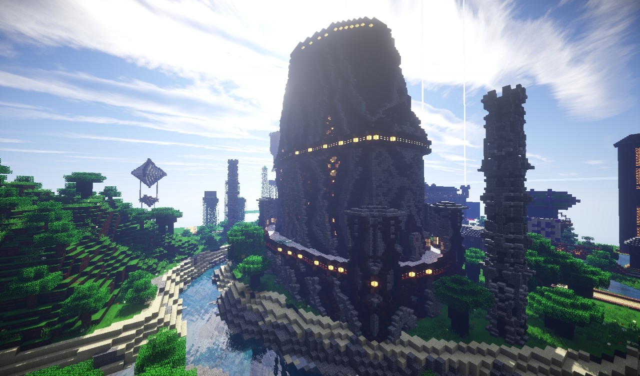 FissionMC Creative Spawn Minecraft Map