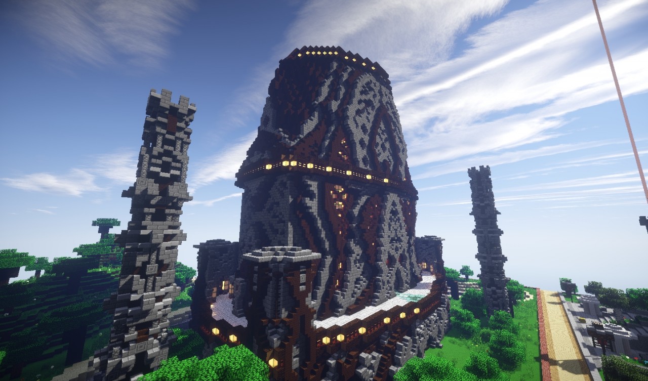 FissionMC Creative Spawn Minecraft Map