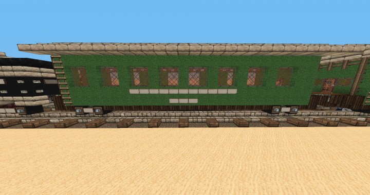 Wild West Steam Train by Zarius. Minecraft Map