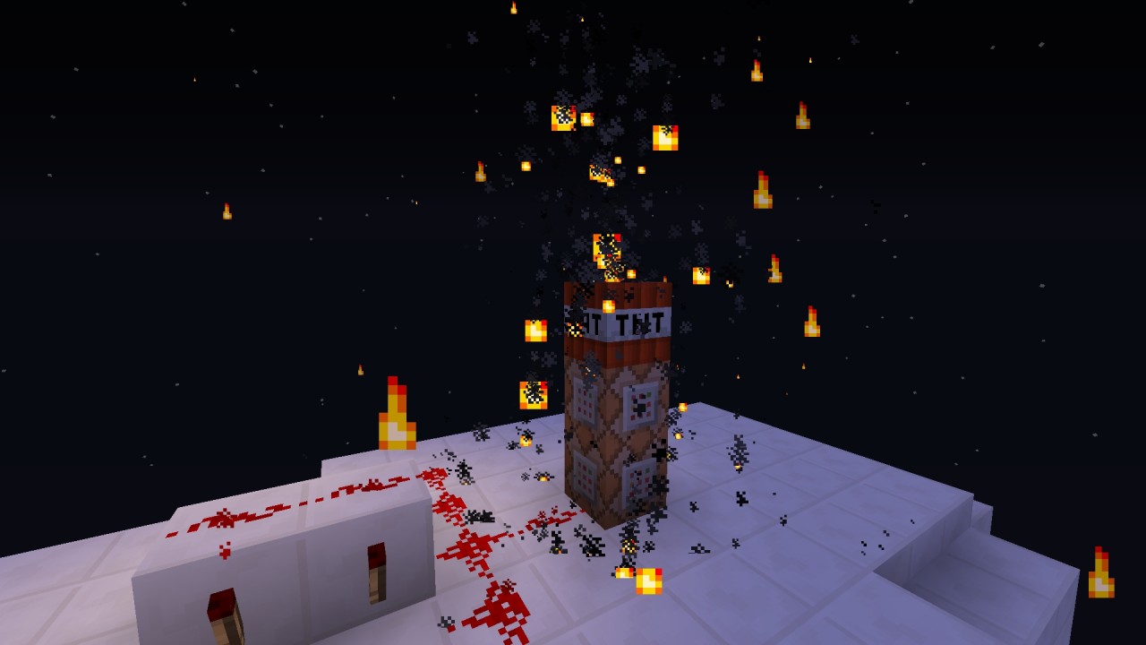 Space Adventure map - Many particles! WIP Minecraft Map