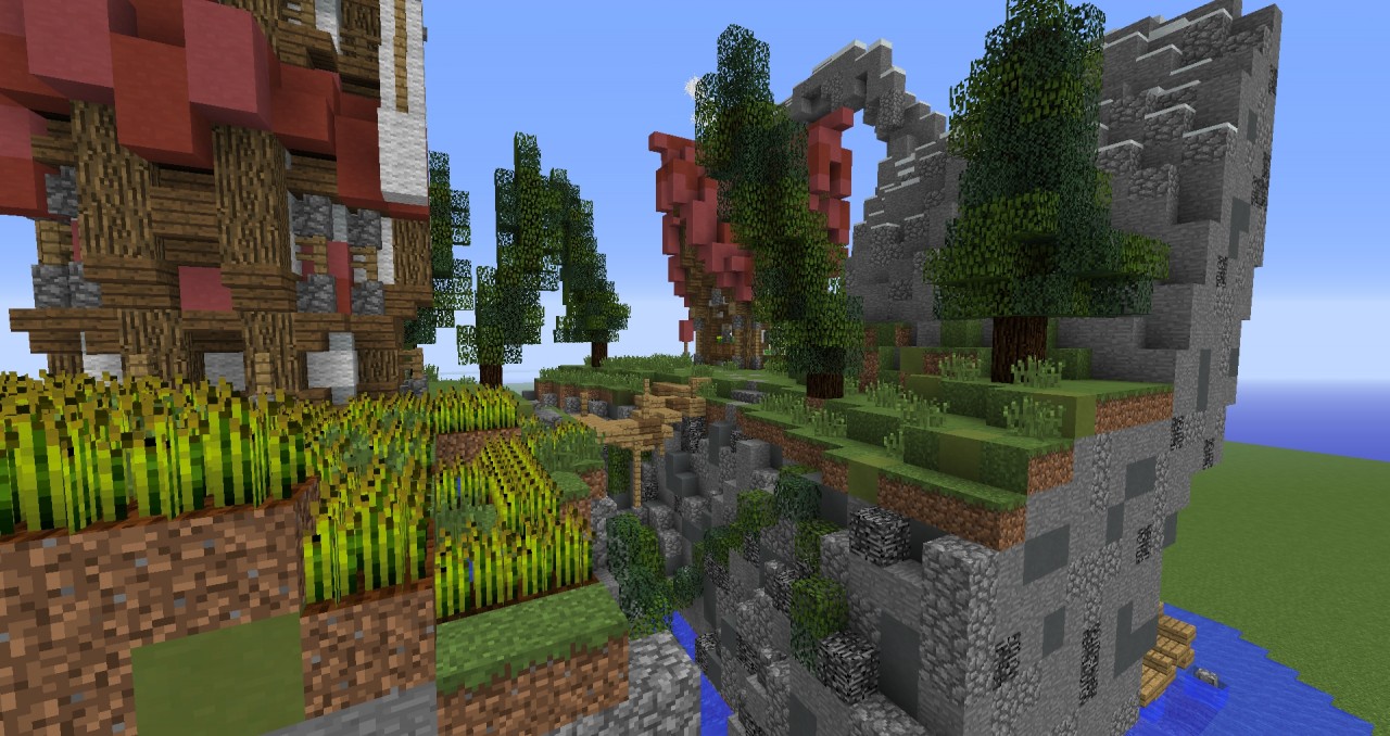 Organic plot (on the Vadact Server) Minecraft Map