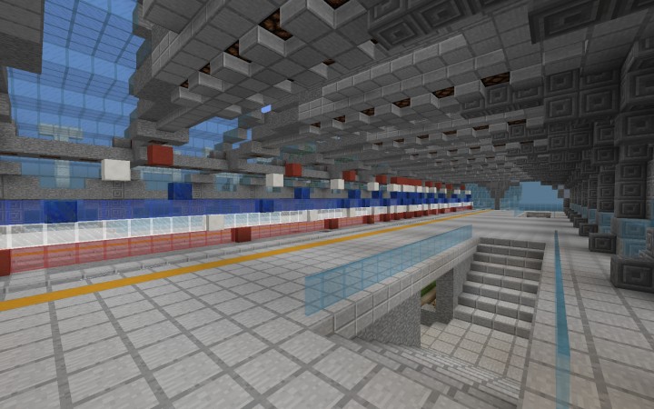 Metro Station Minecraft Map