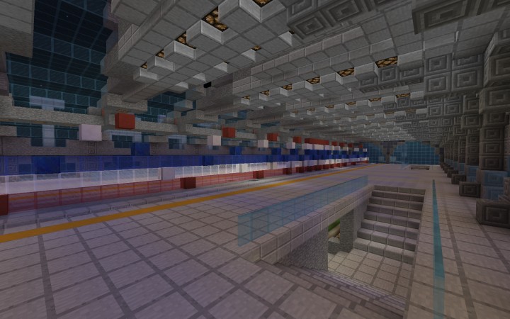 Metro Station Minecraft Map