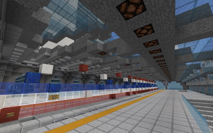 Metro Station Minecraft Map