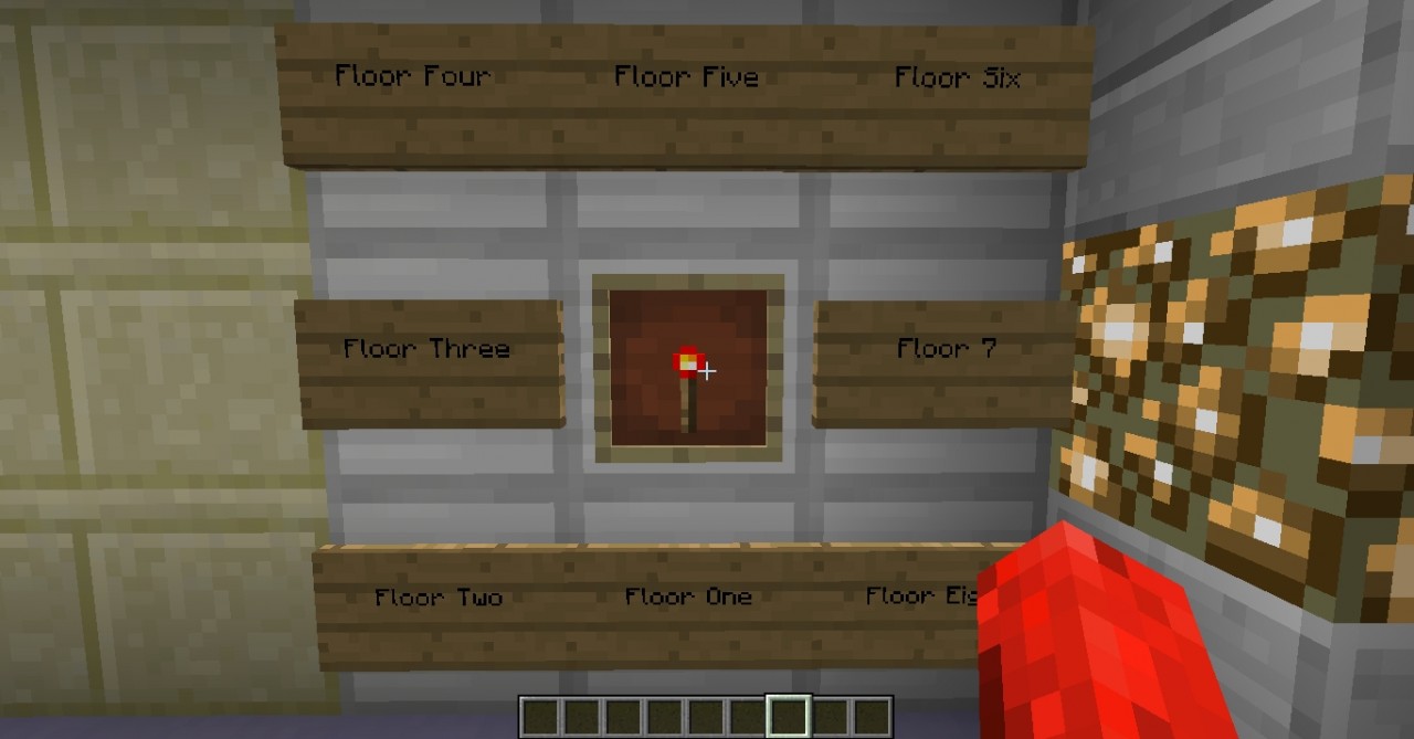 Tall Hotel with elevator Minecraft Map