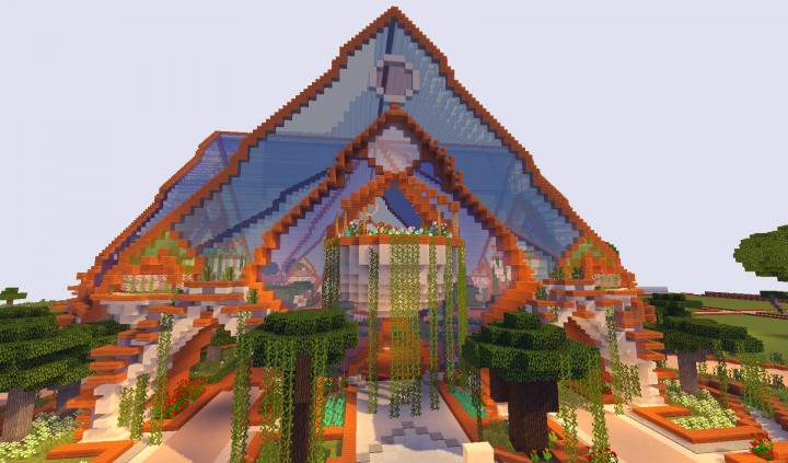 Small botanical garden/Spawn by Tertuliana Minecraft Map