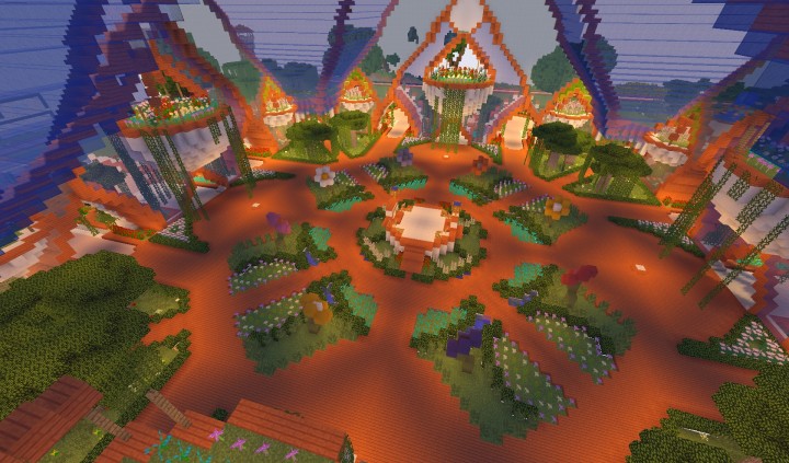 Small botanical garden/Spawn by Tertuliana Minecraft Map