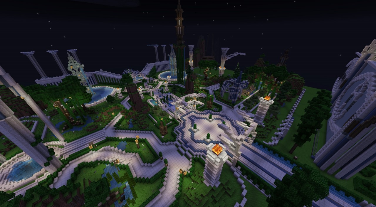 white city project Minecraft Map