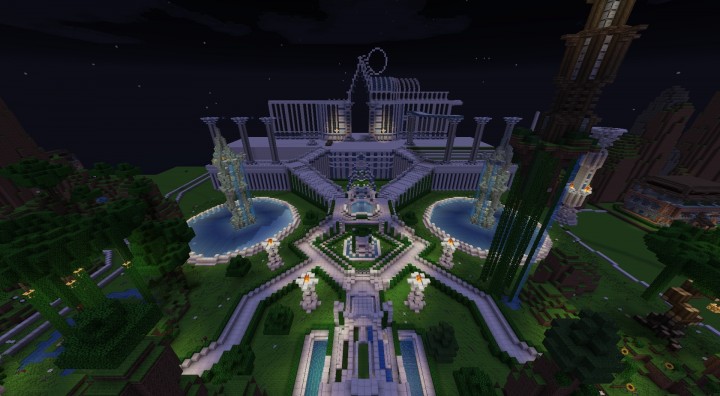 white city project Minecraft Map