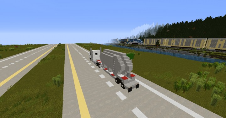 [Minecraft Vehicles] Bulk Tanker Minecraft Map