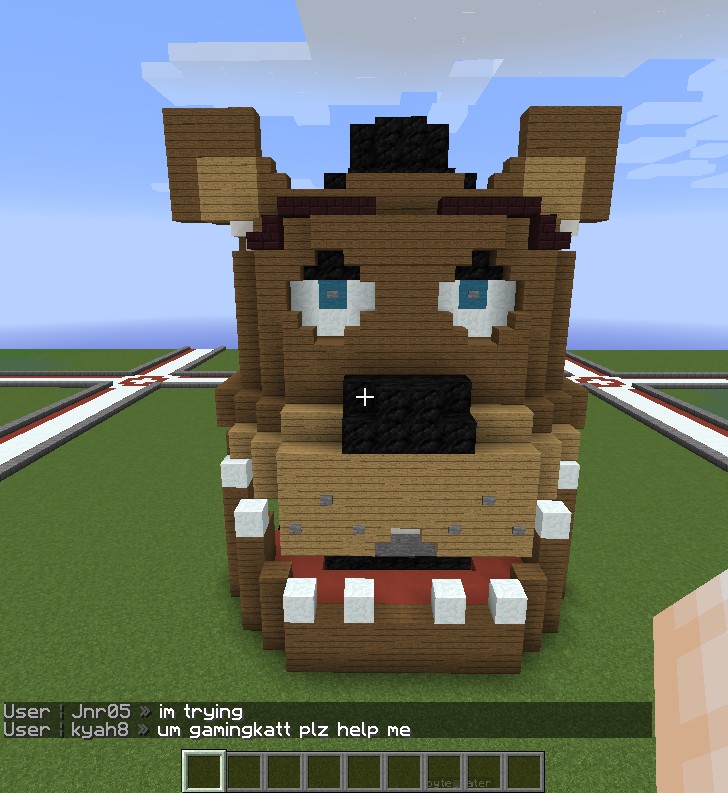 Freddy Fazbear's Pizza: Freddy's Head Minecraft Map