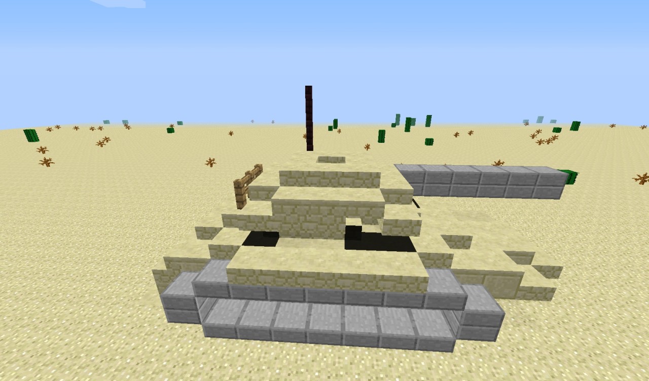 Desert Tank Minecraft Map