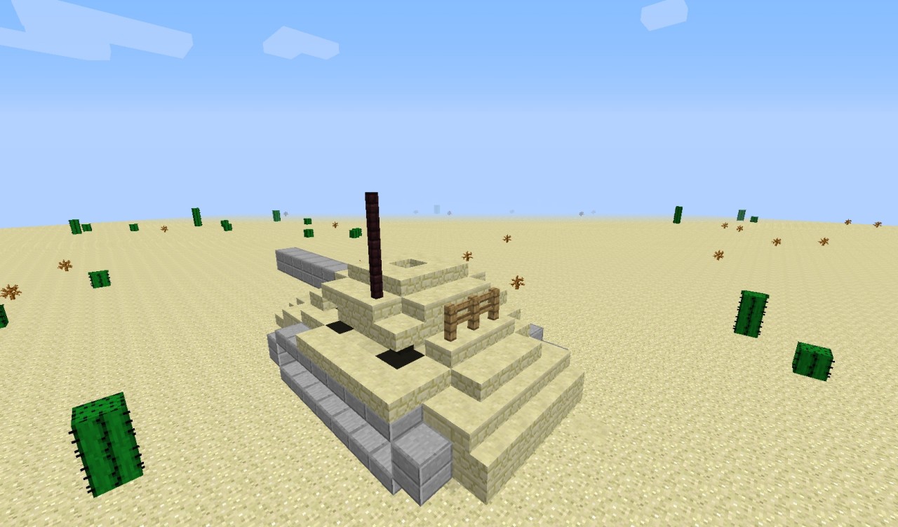 Desert Tank Minecraft Map