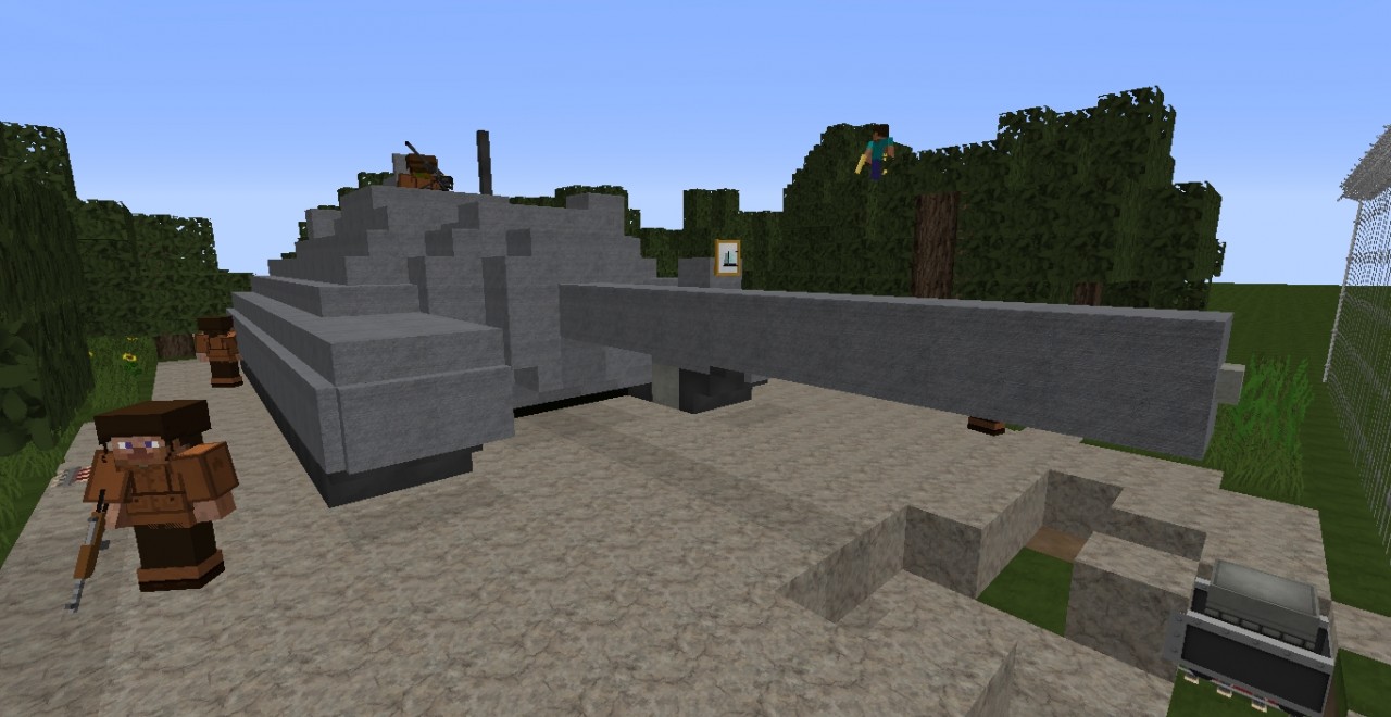 T-28/95 Tank Destroyer Minecraft Map