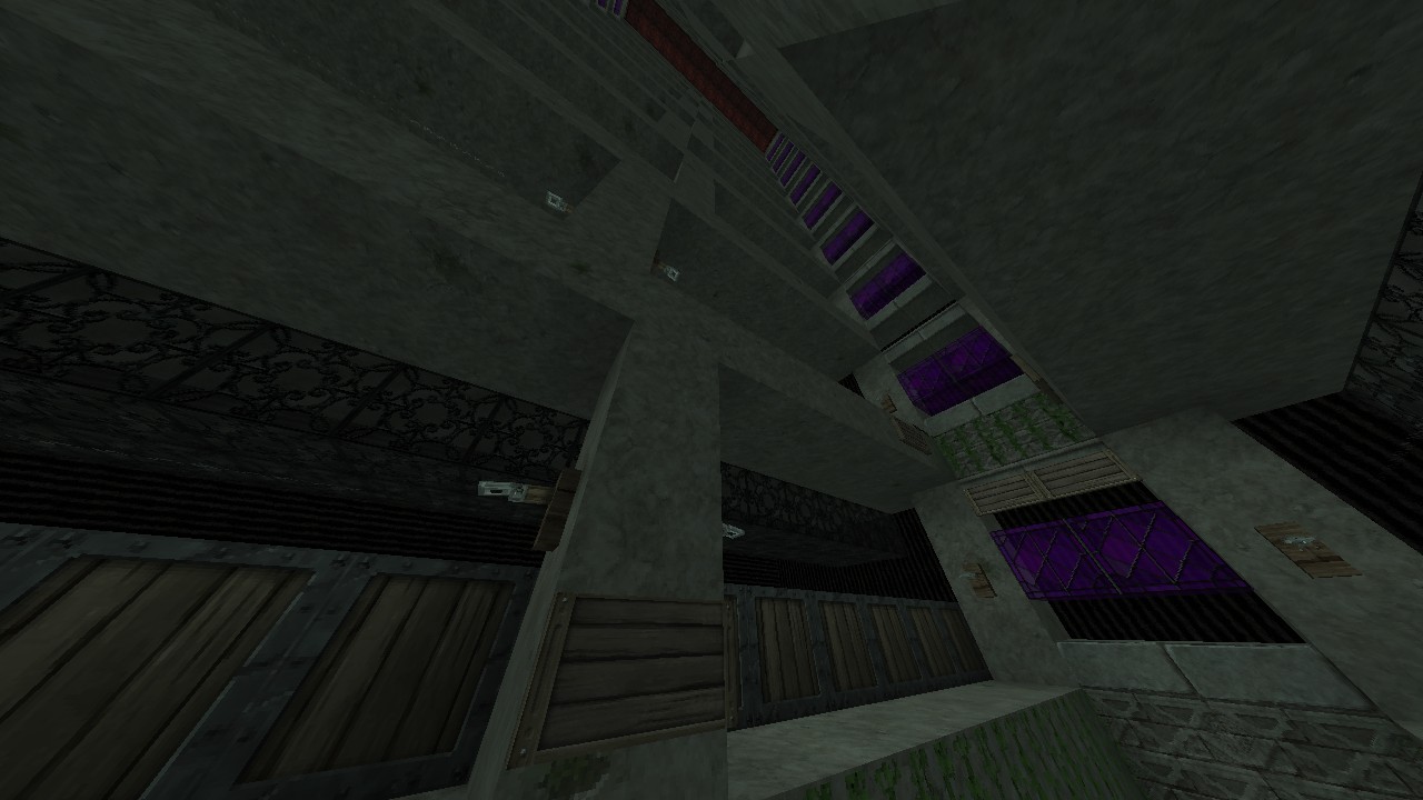 EnderMan XP Farm. Efficient/schematic Minecraft Map