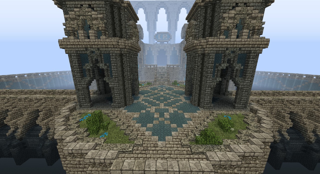 Water Themed Hub Concept Minecraft Map