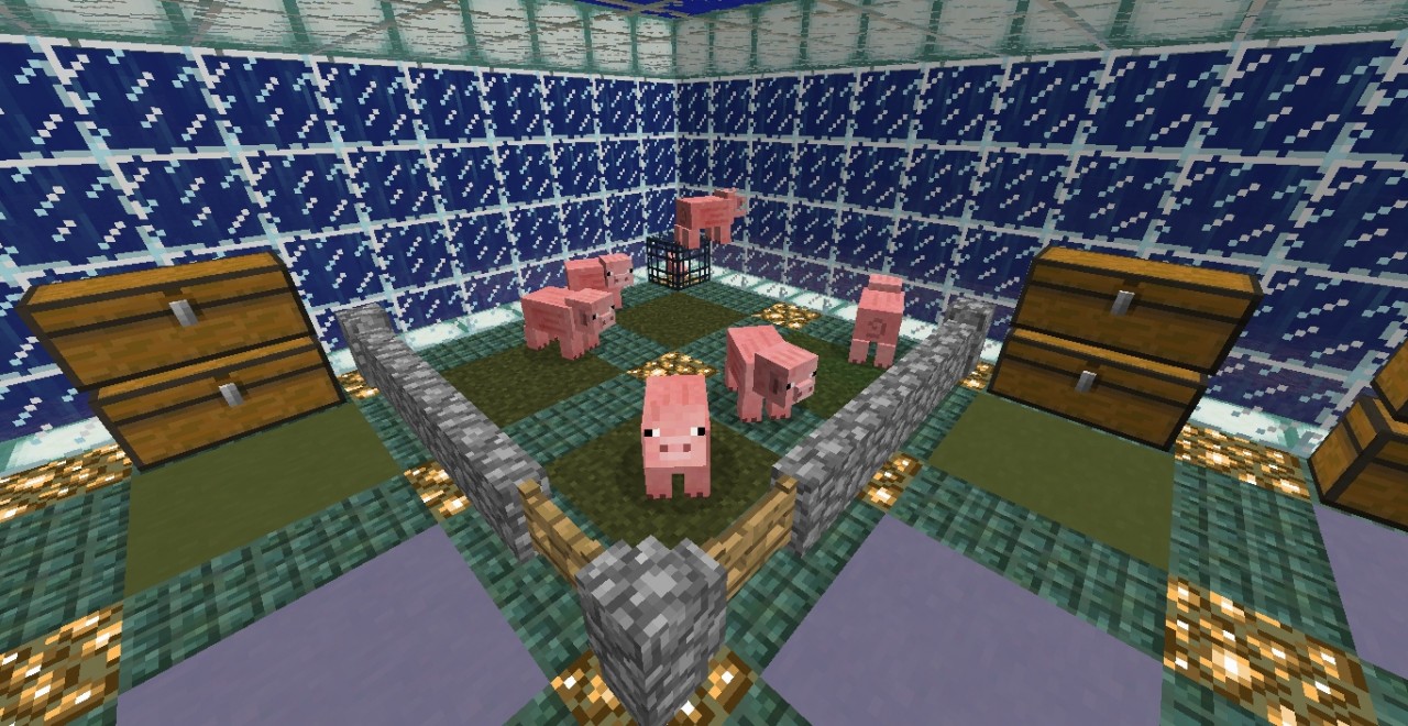 Underwater Base (SPAWNER!) Minecraft Map