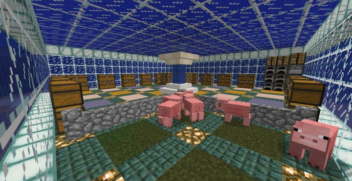Underwater Base (SPAWNER!) Minecraft Map