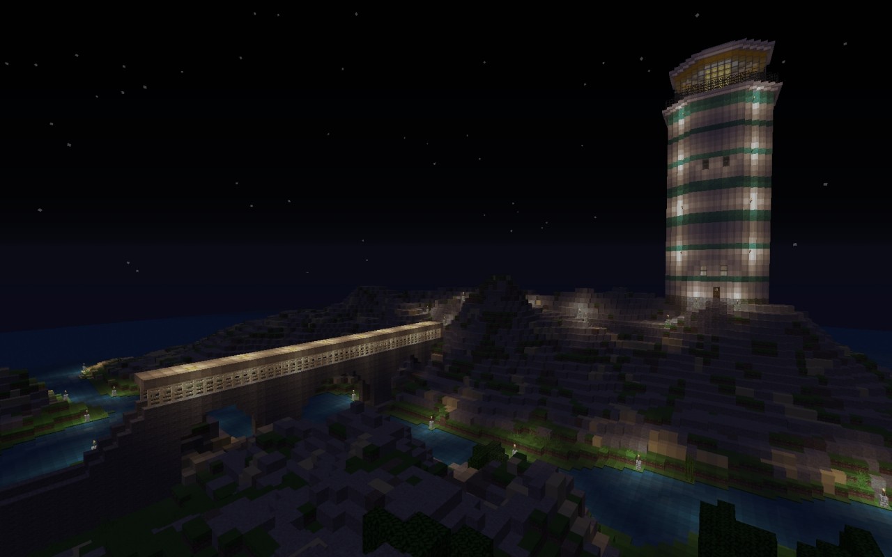 Small Lighthouse Island Minecraft Map