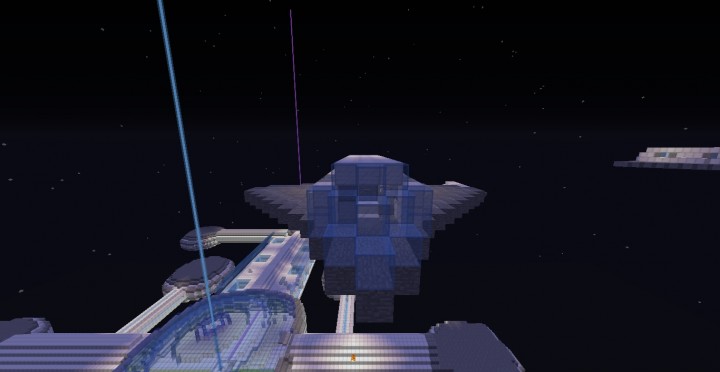 Small Space Ship Minecraft Map