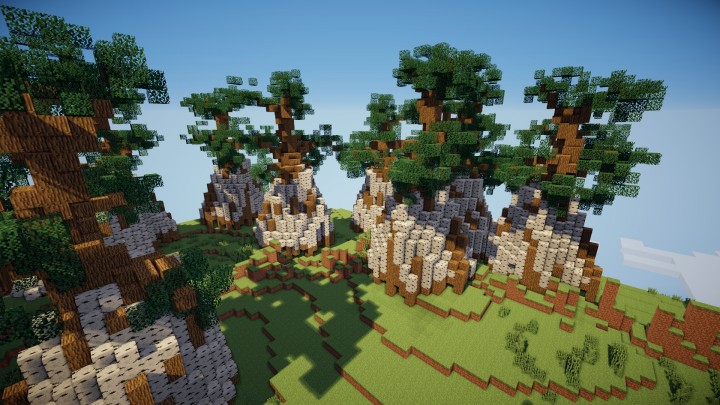 Slip- Custom 2000x2000 Terrain Minecraft Map