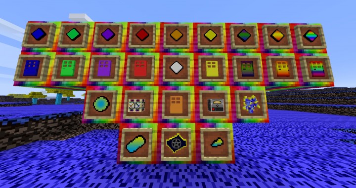Color Mod for Minecraft 1.7.10 [v2.0] Minecraft Mod