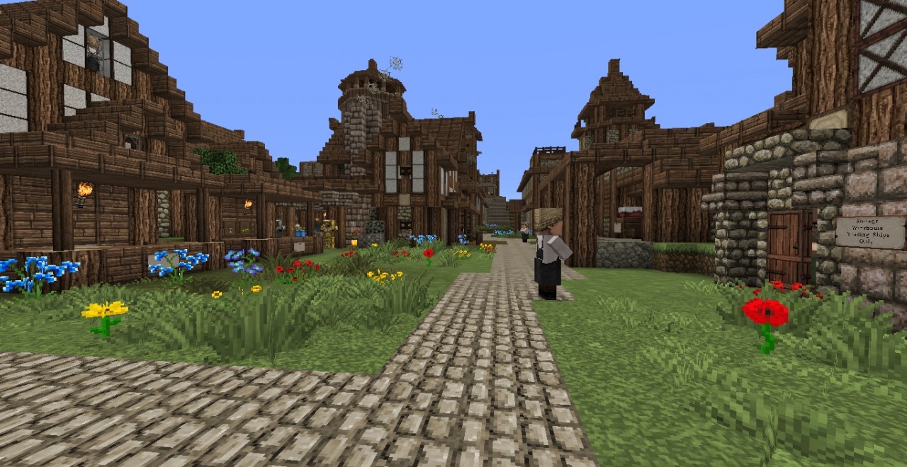 Medieval City Minecraft Map