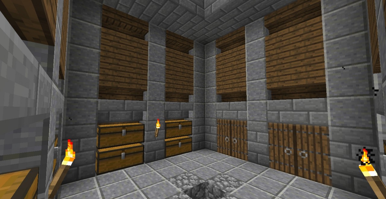 small base for a server Minecraft Map