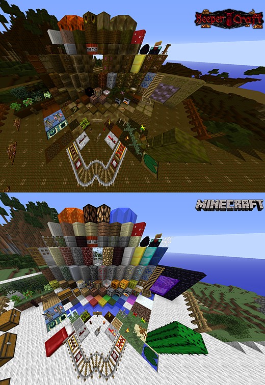 Keeper Craft (Dungeon Keeper) Minecraft Texture Pack