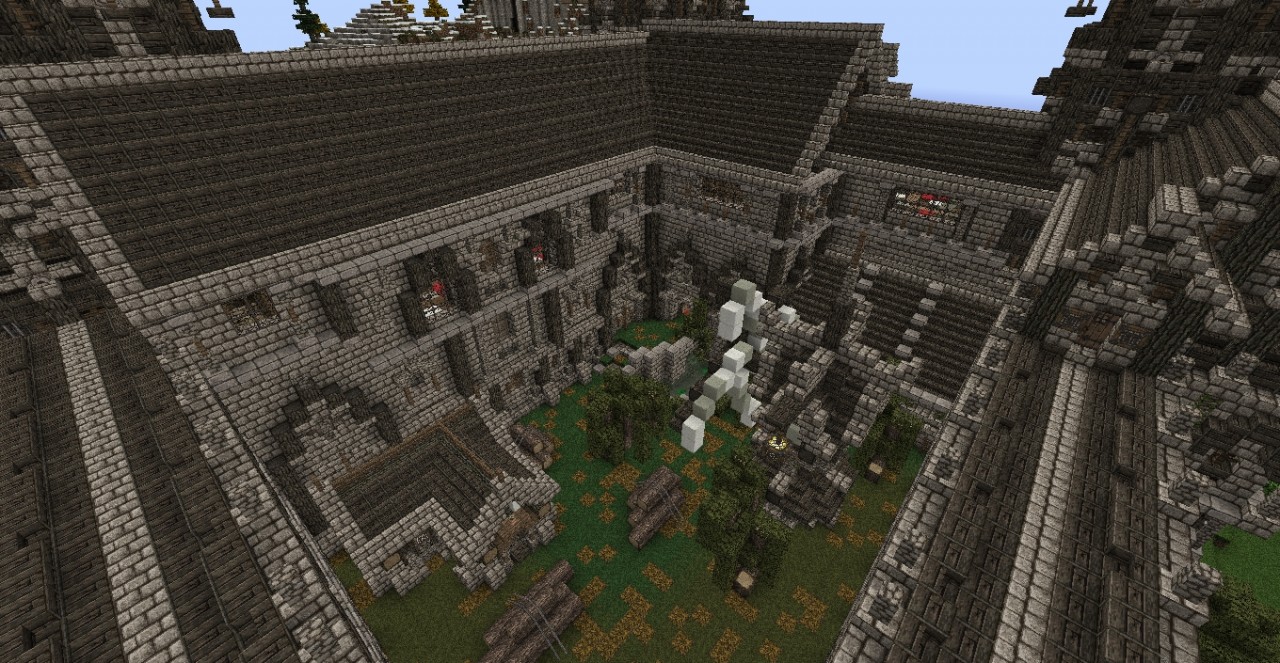 Server Spawn Medieval Minecraft Map
