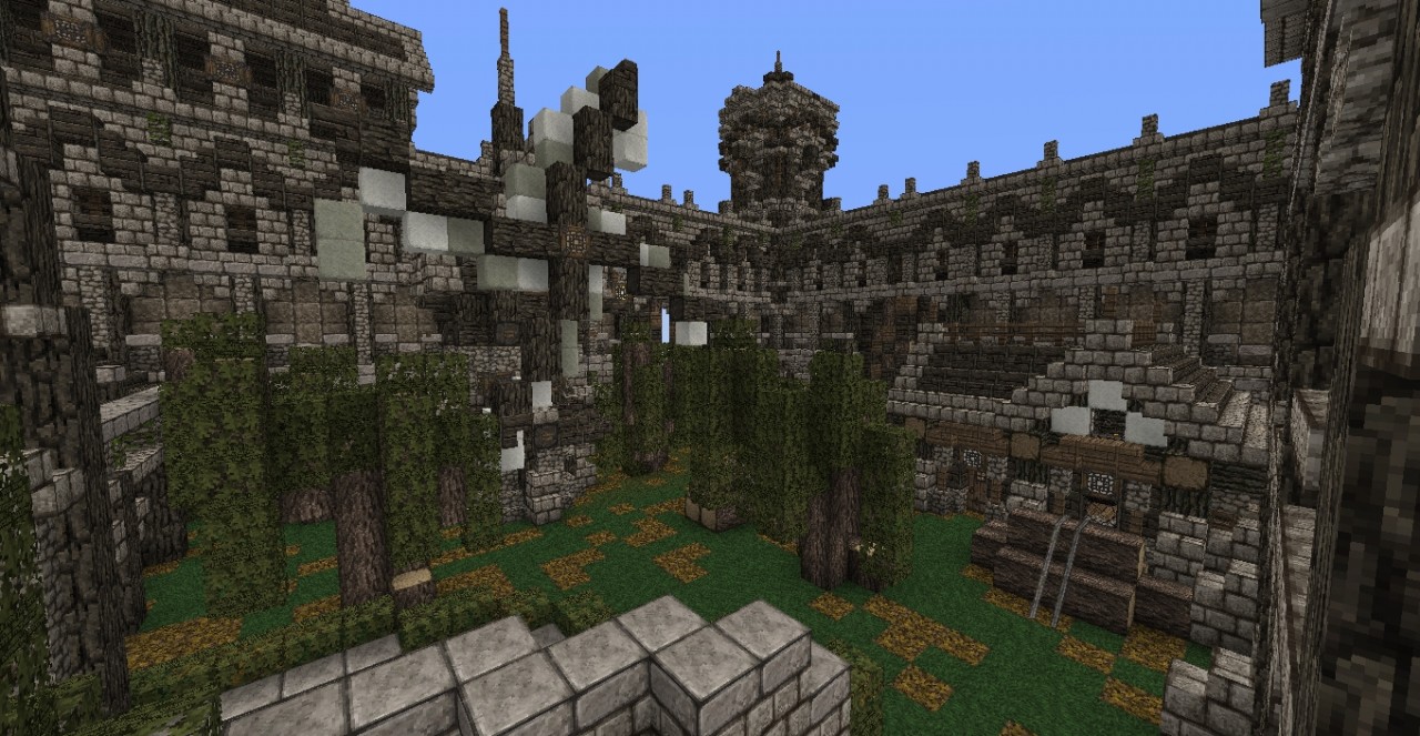 Server Spawn Medieval Minecraft Map
