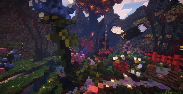 MCEden.net Hub - Commission Minecraft Map