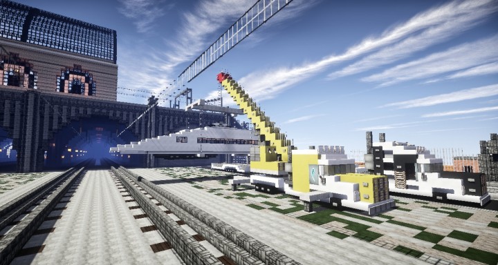 Railway Station Minecraft Map