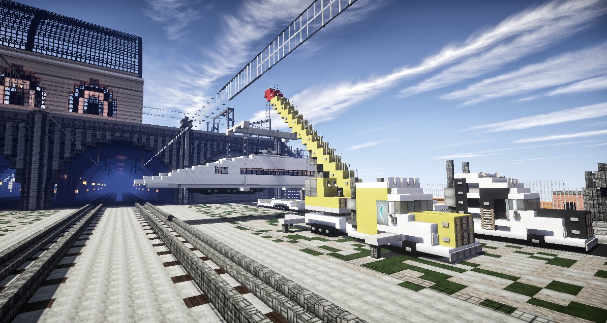 Railway Station Minecraft Map