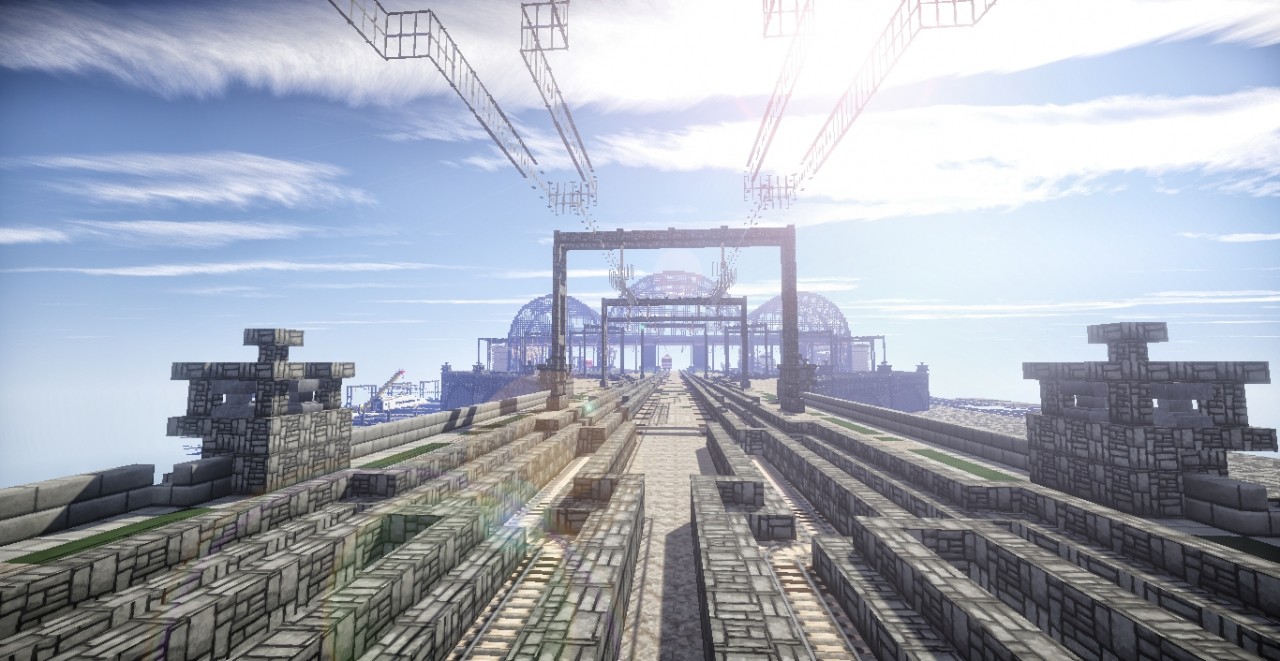 Railway Station Minecraft Map