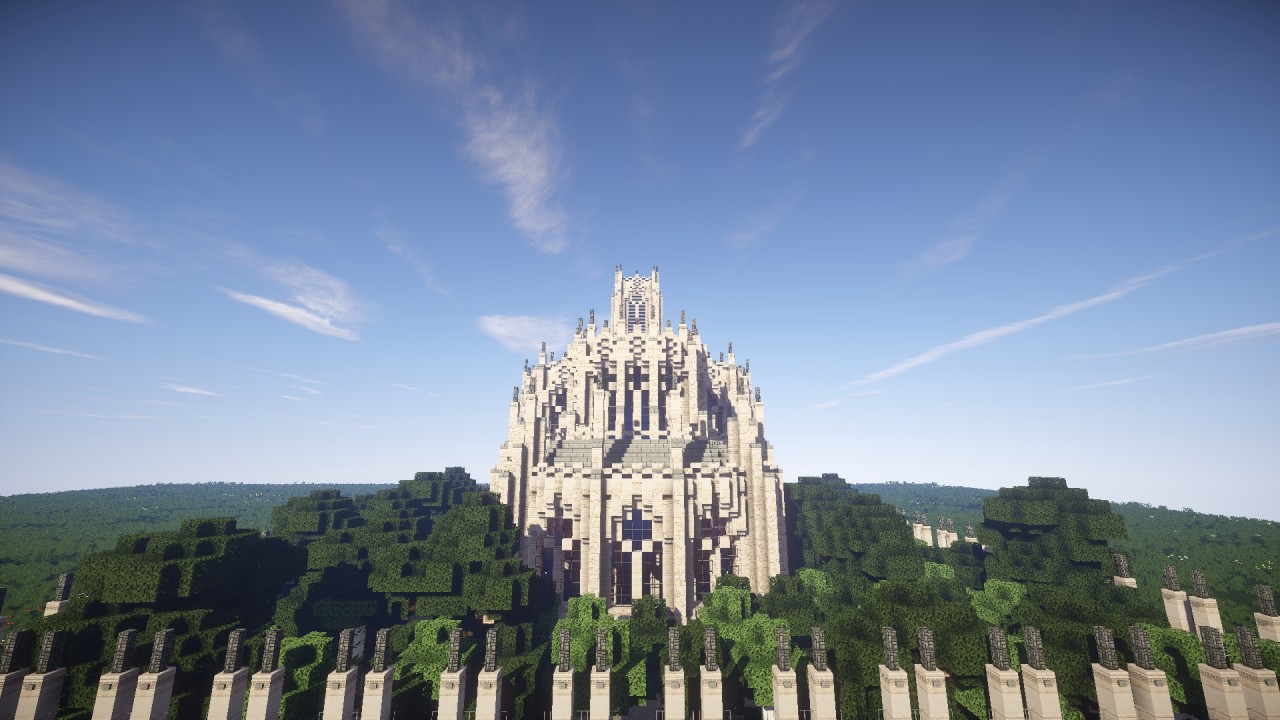 (30 Subs) Gothic-Revival Cathedral (with download) Minecraft Map