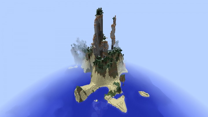 Biome Islands Amplifed Minecraft Map