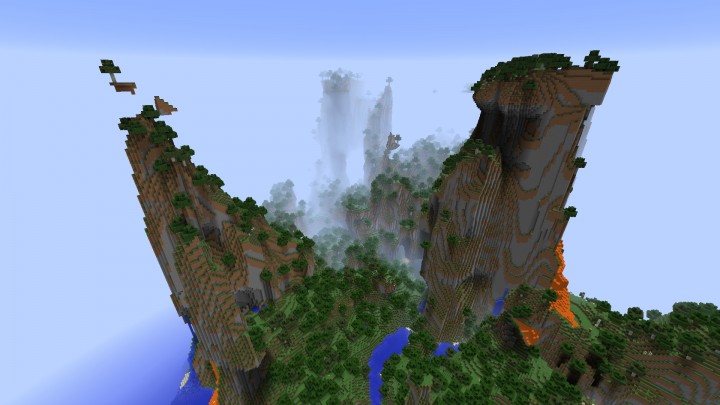 Biome Islands Amplifed Minecraft Map