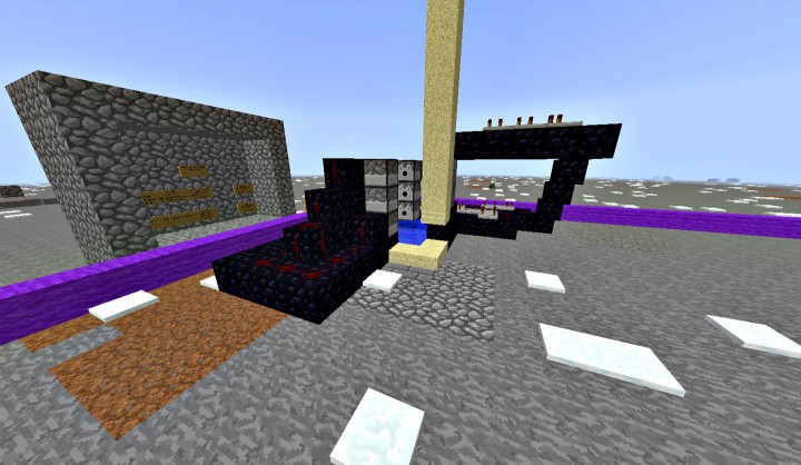 [FACTIONS] Corner TNT+SAND Cannon Minecraft Map