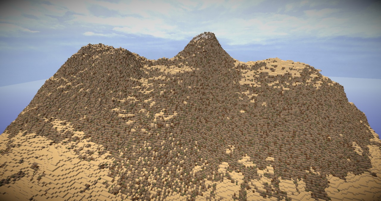 Sandy Mountains Minecraft Map