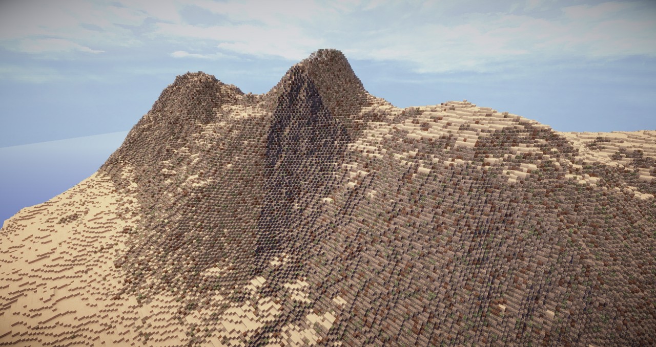 Sandy Mountains Minecraft Map