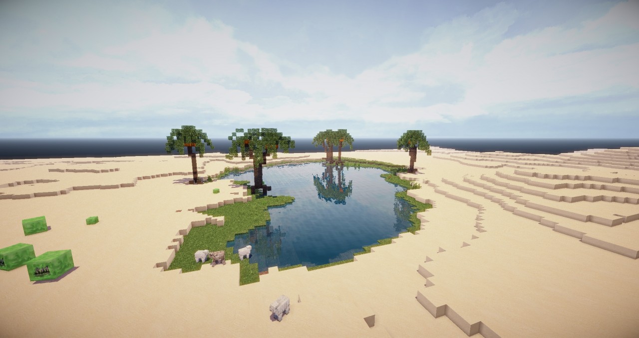Sandy Mountains Minecraft Map