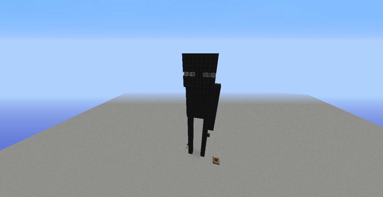 enderman statue Minecraft Map