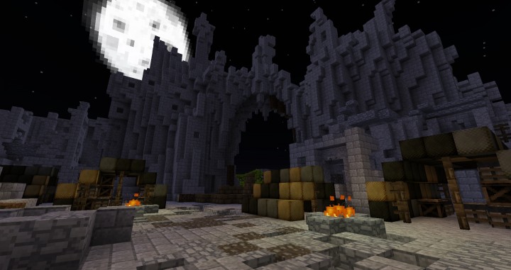 Osgiliath in Ruin - Lord of the ring build Minecraft Map